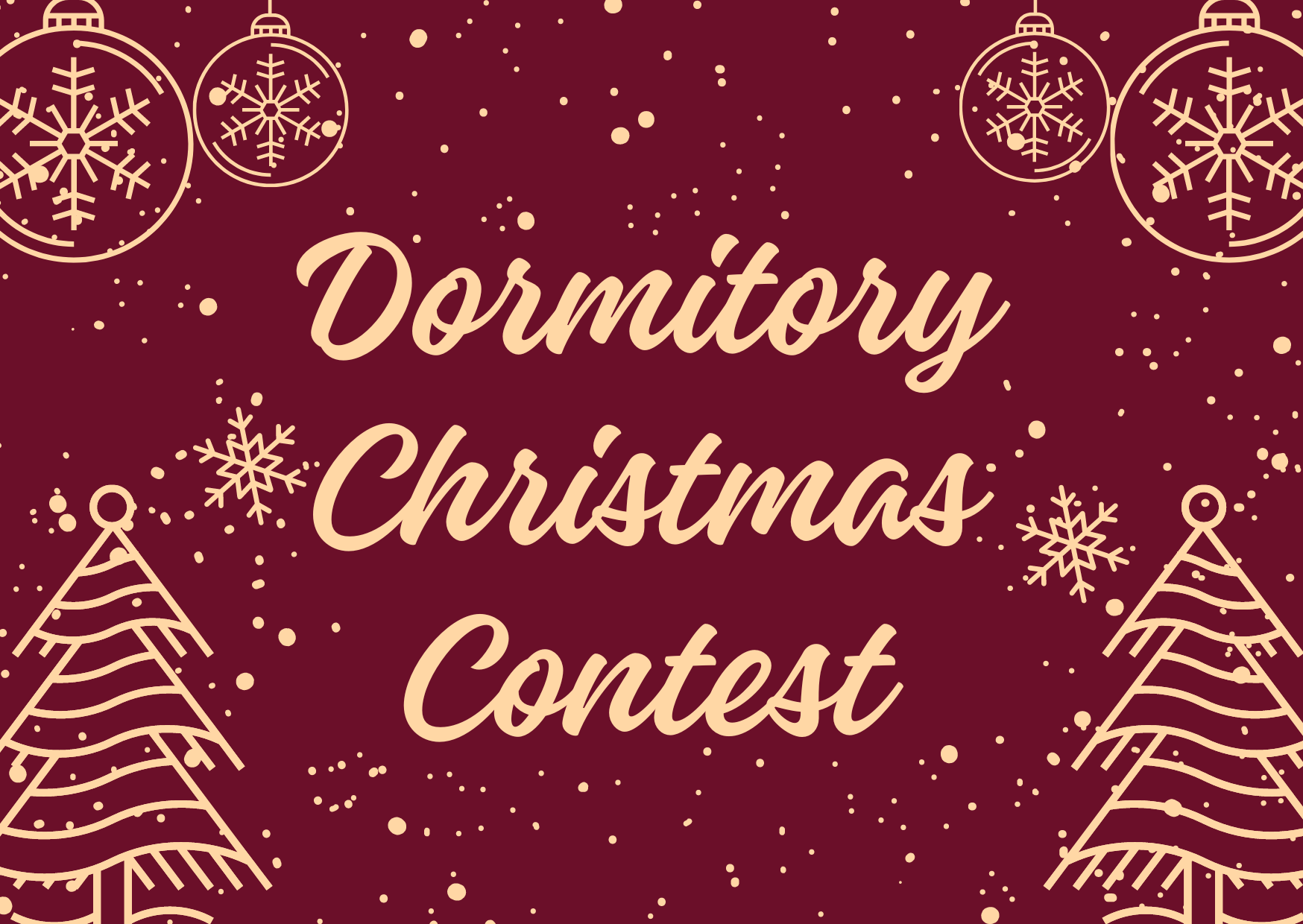Christmas competition! - Dormitories | KTU